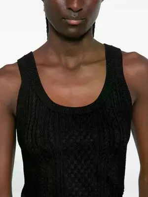 JW Anderson Cable Knit Sleeveless Top