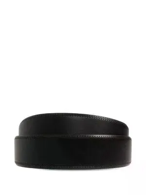 Max Mara Leather Belt With Gold-tone Hardware