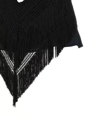 Andamane The Attico Reina Fringe Halterneck Top