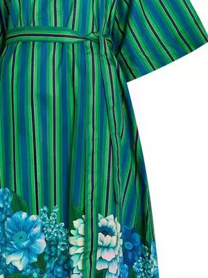 ALEMAIS Margo Tunic Striped Midi Dress