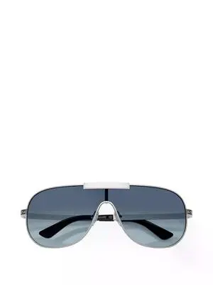 Versace Greca-detail Pilot-frame Sunglasses