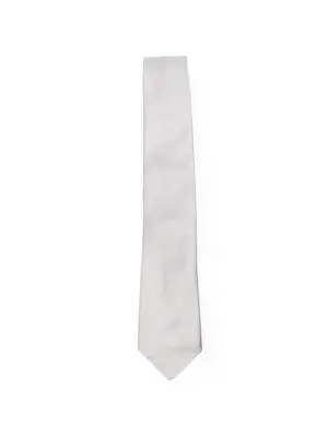 Canali Satin-finish Tie - Grey