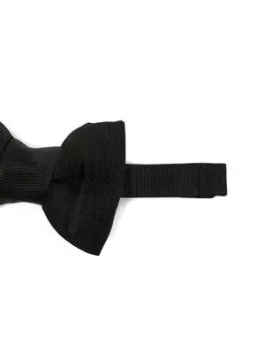 TOM FORD Ribbed-knit Bow Tie
