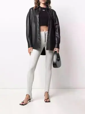 LOURDES High-rise Stirrup Leggings