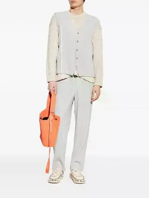 Issey Miyake Cuffed Sweaters For Men