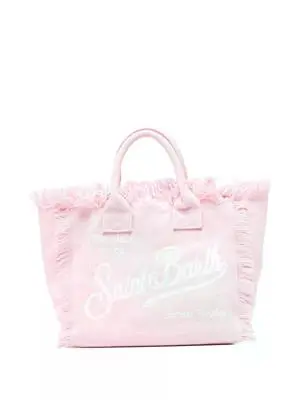 MC2 SAINT BARTH Colette Logo Print Tote Bag - Pink
