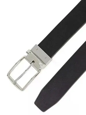 Marc O'polo Reversible Textured-leather Belt