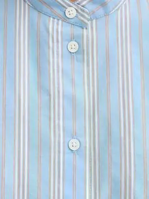 Marc O'polo Striped Drawstring-hem Top