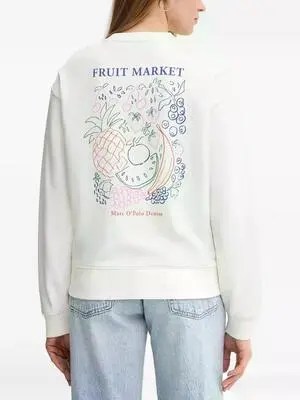 Marc O'polo Graphic Logo Print Crew Neck Sweater