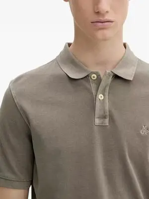 Marc O'polo Logo-embroidered Polo Shirt