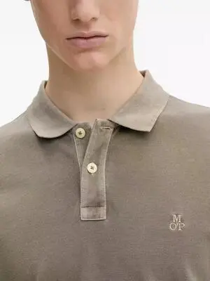 Marc O'polo Logo-embroidered Polo Shirt