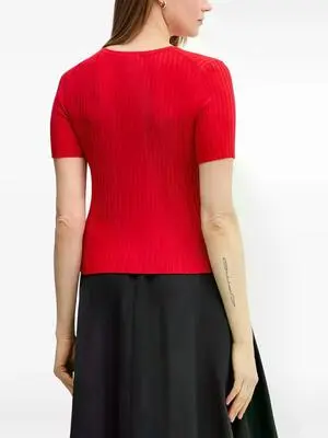 Marc O'polo Ribbed Knit Button-up Top