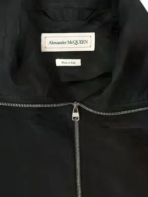 Alexander McQueen Canvas High-neck Zip Jacket