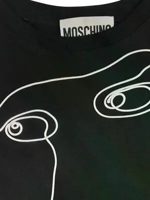 Moschino Face Embroidery T-shirt