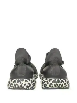 Adidas Ultra Boost Sneakers With Leopard Print Midsole - Black