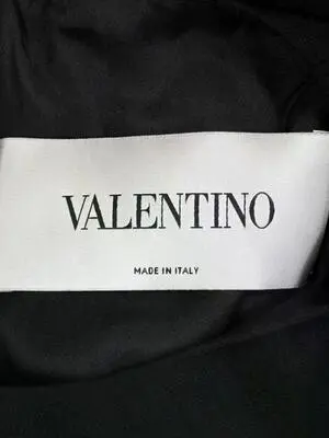 Valentino Garavani Wool Bell-sleeved Shift Dress