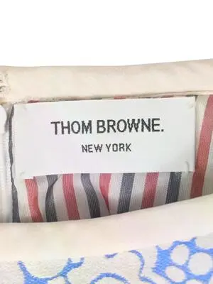 Thom Browne Floral Print Lantern Skirt