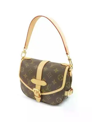 LOUIS VUITTON Monogram Canvas Saumur Bb Bag