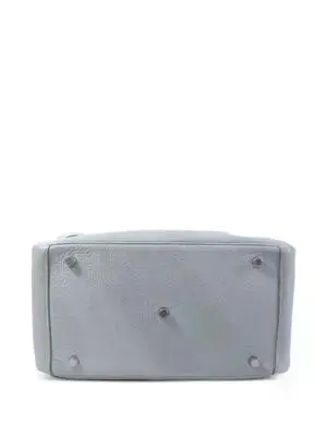 Hermès Lindy 30 Leather Tote Bag - Grey