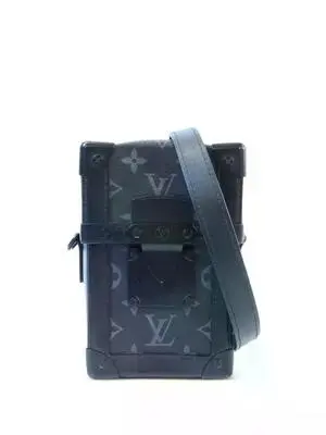 LOUIS VUITTON Vertical Trunk Monogram Eclipse Cross Body Bag