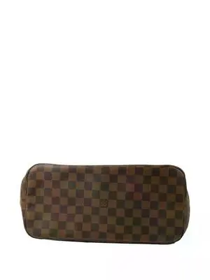 LOUIS VUITTON Damier Canvas Neverfull Mm Tote Bag