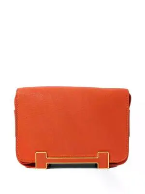 Hermès Geta Shoulder Bag - Orange