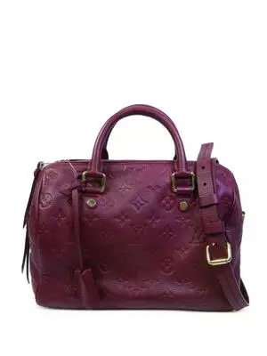 LOUIS VUITTON Monogram Empreinte Speedy Bandouliere 25 Shoulder Bag
