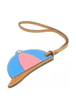 Hermès Paddock Bombe Leather Bag Charm - Neutrals