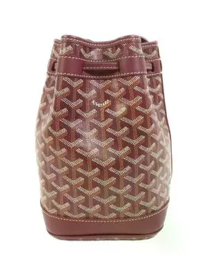 Goyard Petit Flot Bucket Bag - Red