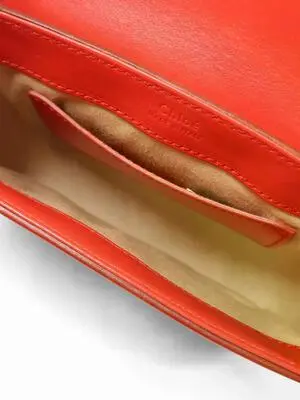 Chloé Leather Shoulder Bag - Red