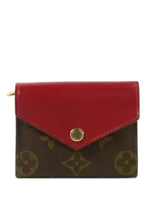 LOUIS VUITTON Zoe Monogram Canvas Wallet - Brown