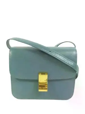 Celine Classic Box Shoulder Bag - Blue