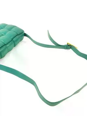 Bottega Veneta Cassette Shoulder Bag - Green