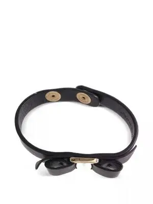 FERRAGAMO Vara Bow Leather Bracelet