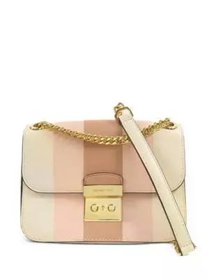 Michael Kors Striped Shoulder Bag - Neutrals
