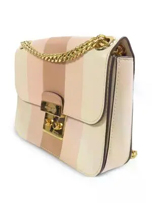 Michael Kors Striped Shoulder Bag - Neutrals