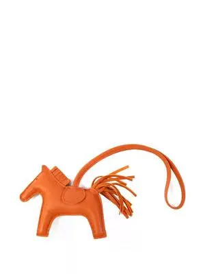 Hermès Pm Rodeo Bag Charm - Orange