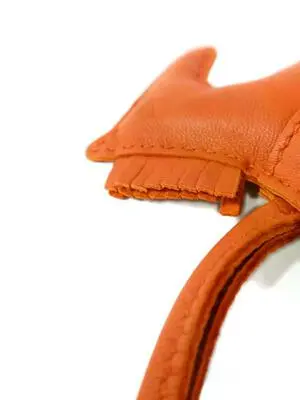 Hermès Pm Rodeo Bag Charm - Orange