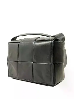Bottega Veneta Mini Cassette Cross Body Bag - Black