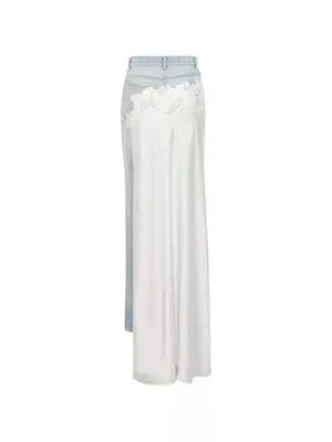 SEEN USERS Lace-trim Panelled Jeans