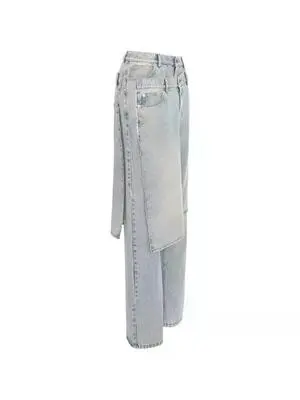 SEEN USERS Name Double Wear Layered Jeans