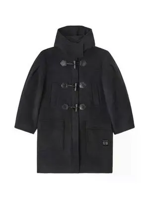 GANNI Hooded Parka Coat