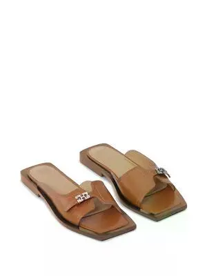 GANNI Flat Sandals With Buckle Fastening