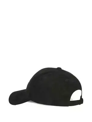 VON DUTCH Suede Baseball Cap - Black