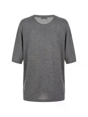 Brunello Cucinelli Cashmere Crew Neck T-shirt