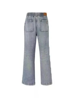 Amiri Drawstring Wide-leg Jeans