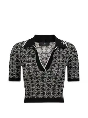 Amiri Ma Quad Polo Sweater