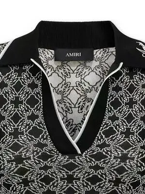 Amiri Ma Quad Polo Sweater