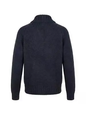 Brunello Cucinelli Chunky Knit Zip-up Cardigan