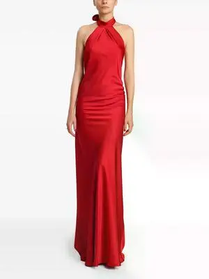 Miau By Clara Rotescu Sleeveless Evening Dresses